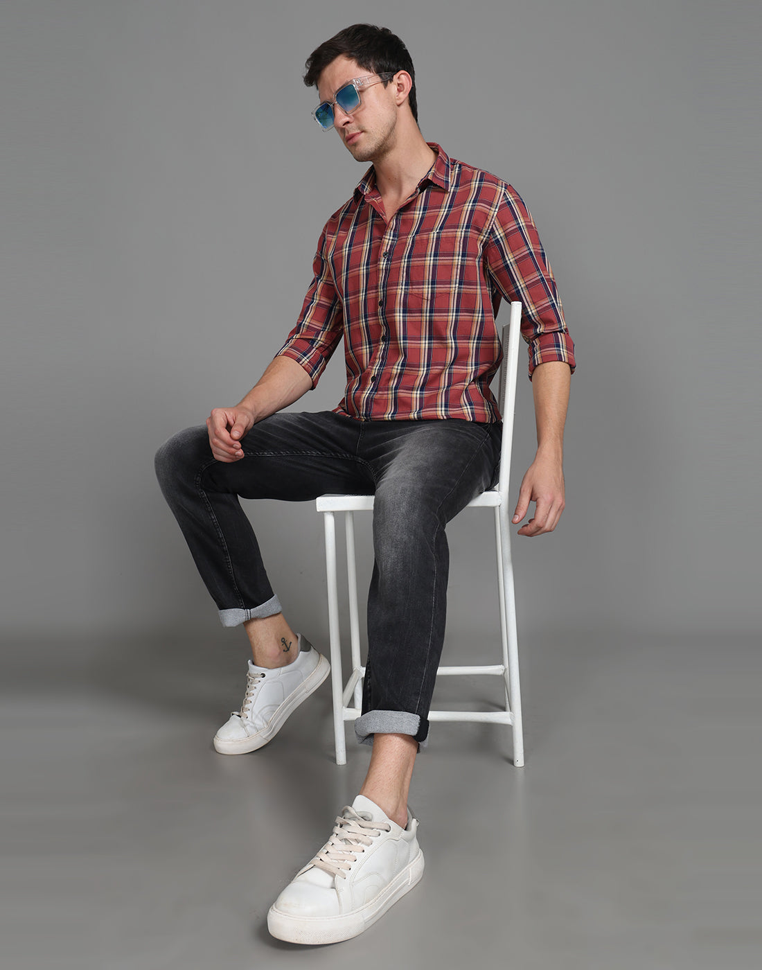Currant Red Check Shirt – Nextbeast